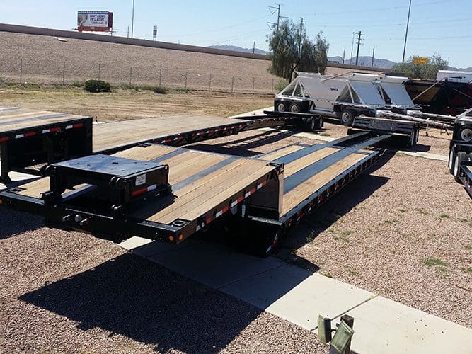 2016 XL Specialized XL80MDE extendable double drop trailer - inv 2 ...