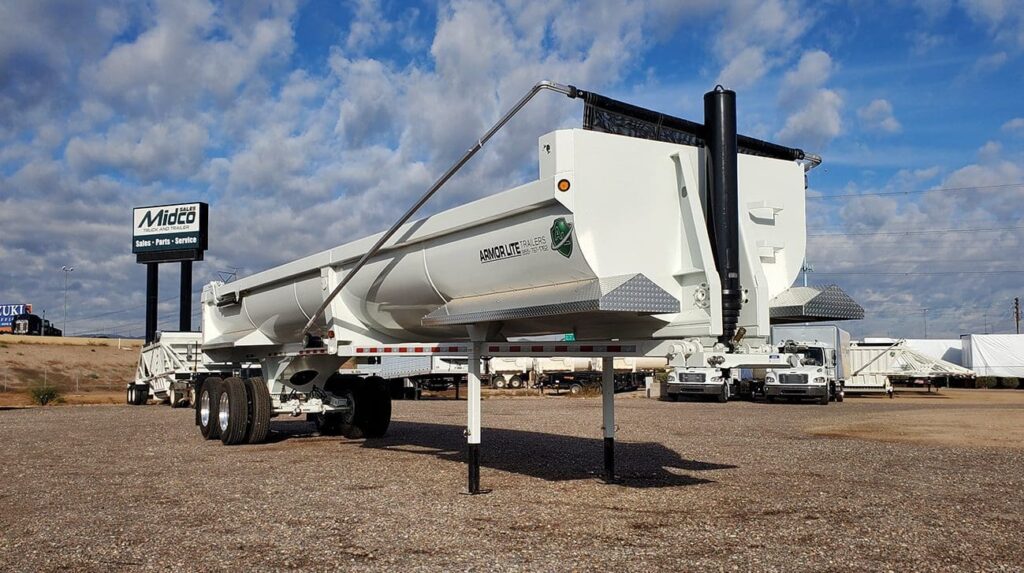 Belly Dump vs End Dump Trailers: What You Need to Know
